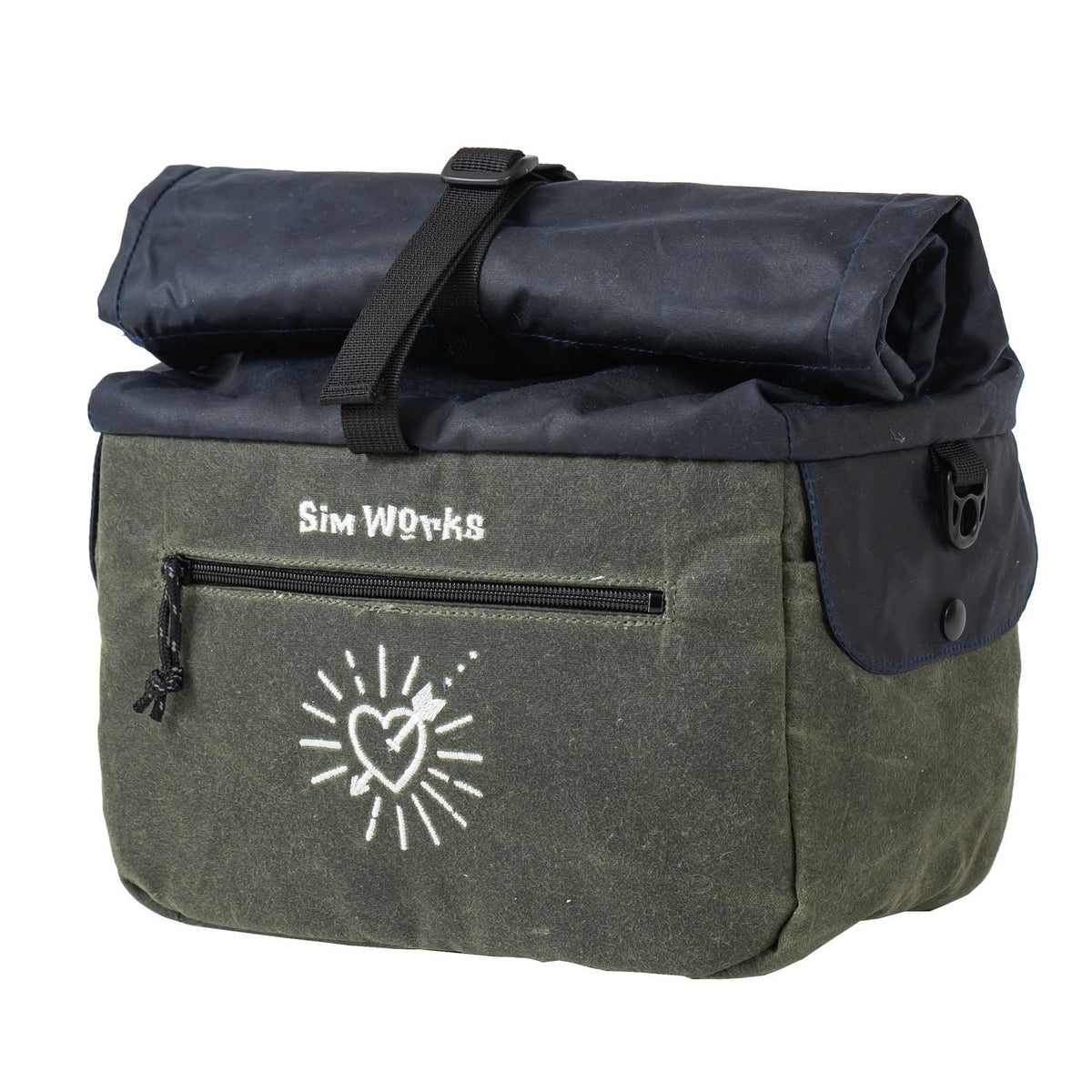 RANDI JO FABRICATIONS x SIMWORKS Muscovy Bag with Nitto Bag Supporter