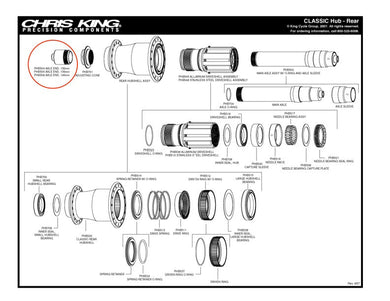 CHRIS KING Classic Axle End
