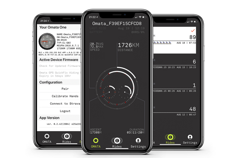 OMATA One GPS Bike Speedometer KPH